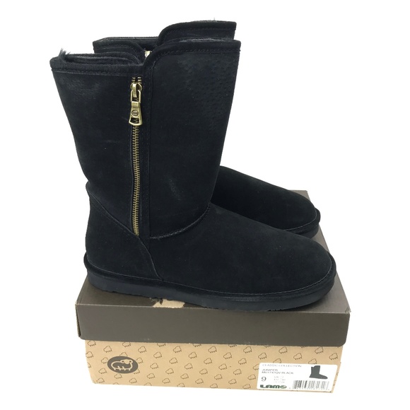 Lamo Boots With Zipper